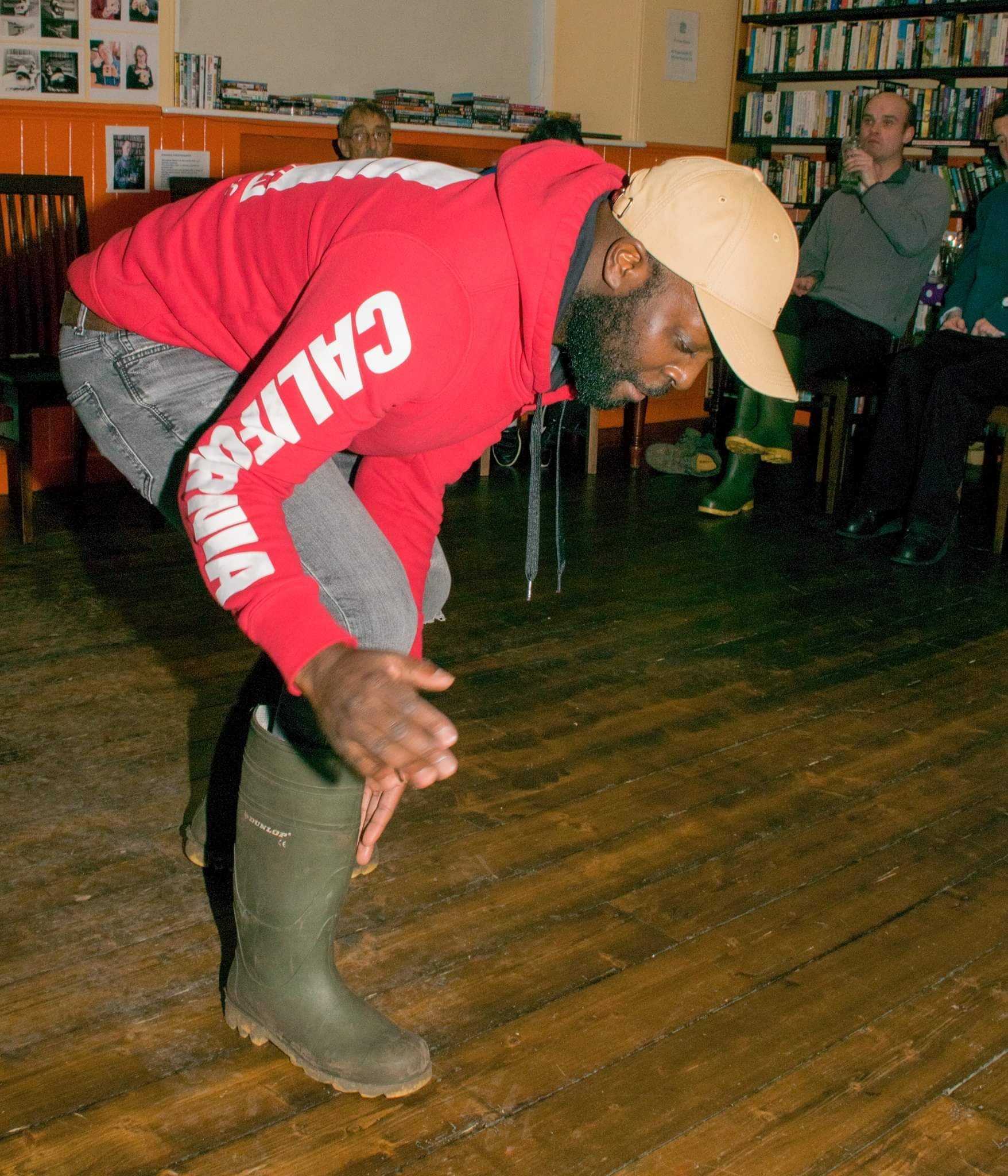 Bruce Ncube gumboot dancing - Appetite